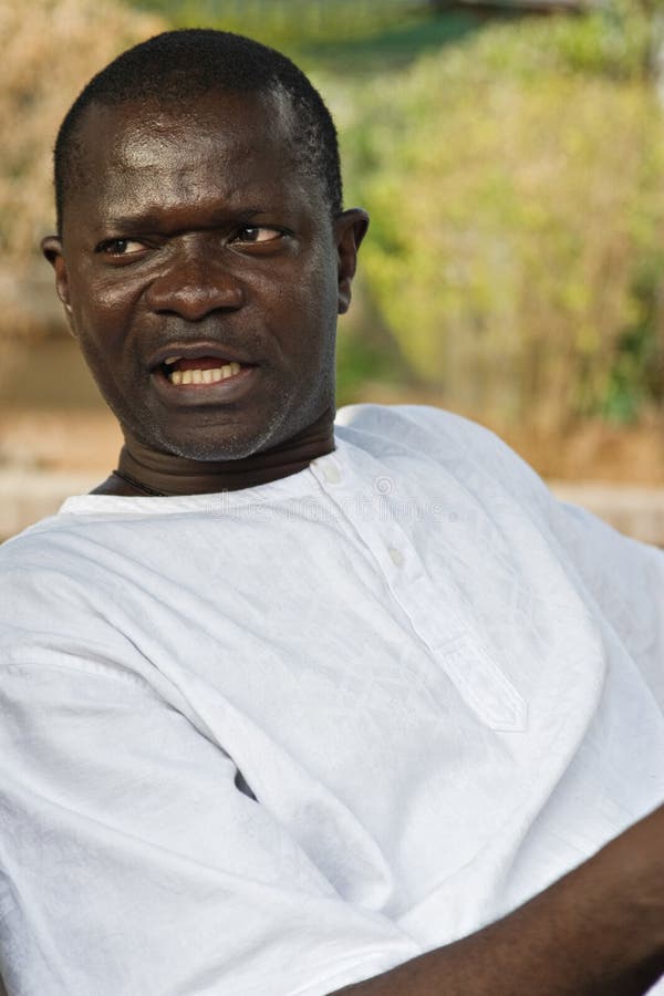 African man stock photo. Image of adult, thinking, sadness - 5085278