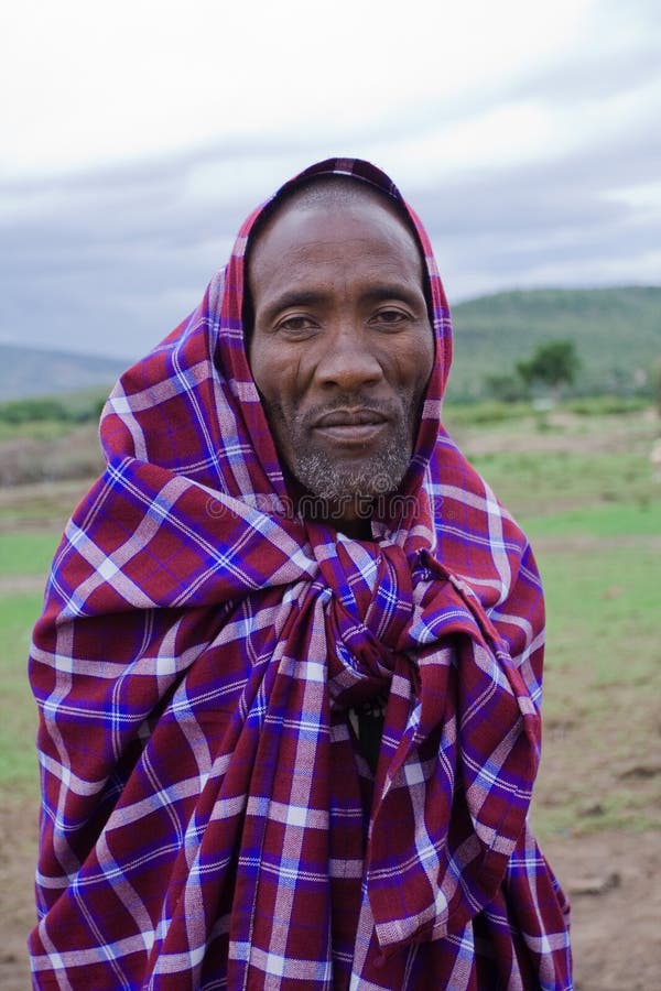 African Man, Masai Mara, Kenya Editorial Stock Photo - Image of nature ...