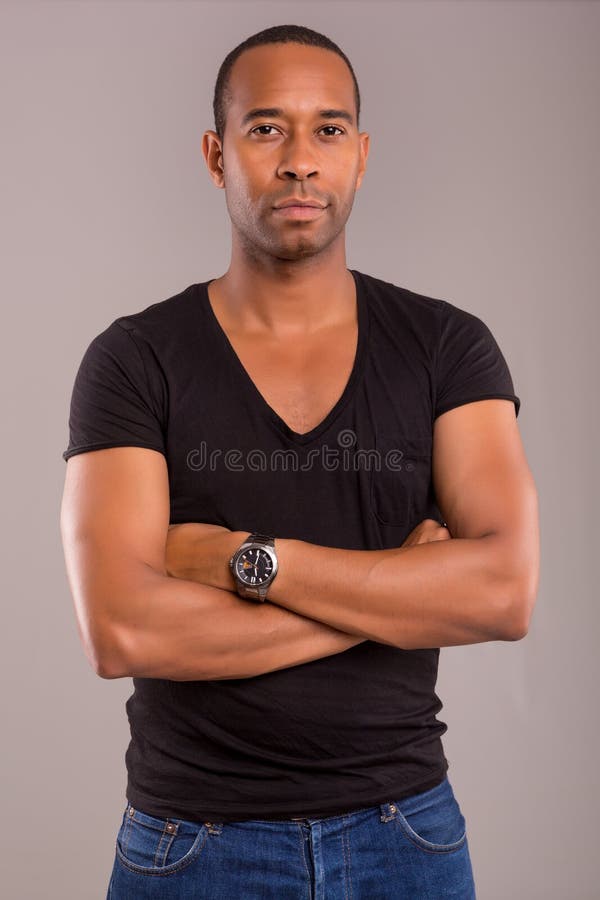 African man stock image. Image of male, full, confident - 34690367