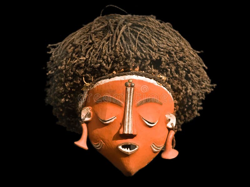African mask stock photo. Image of museum, historic, mystic - 10534312