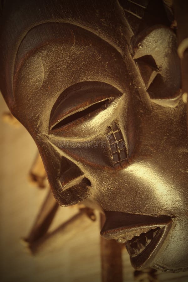 African mask stock photo. Image of death, witchcraft - 44893654