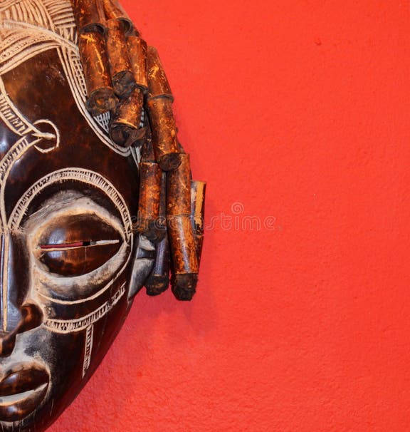 African masks stock image. Image of artwork, carved, religious - 28667431