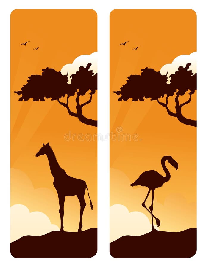 African Moments stock vector. Illustration of wildlife - 47289566