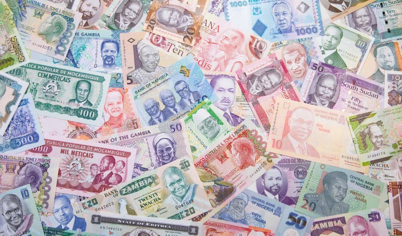 African money collection stock photo. Image of savings - 217015244