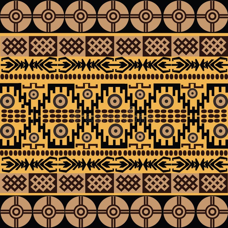 African motives stock illustration. Illustration of motives - 12784314