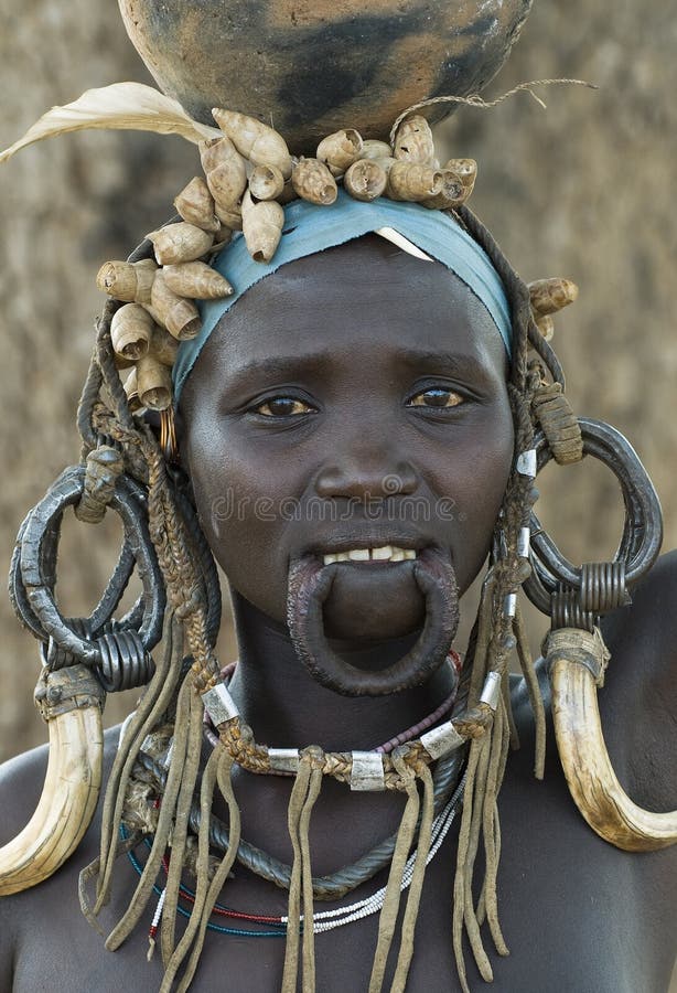 African Mursi People 1 editorial photo. Image of cultural - 10696071