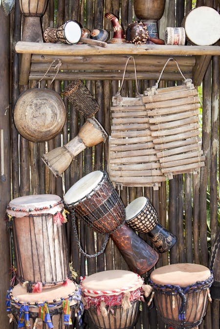 African Musical Instruments Stock Image - Image of folk, circular: 20136659