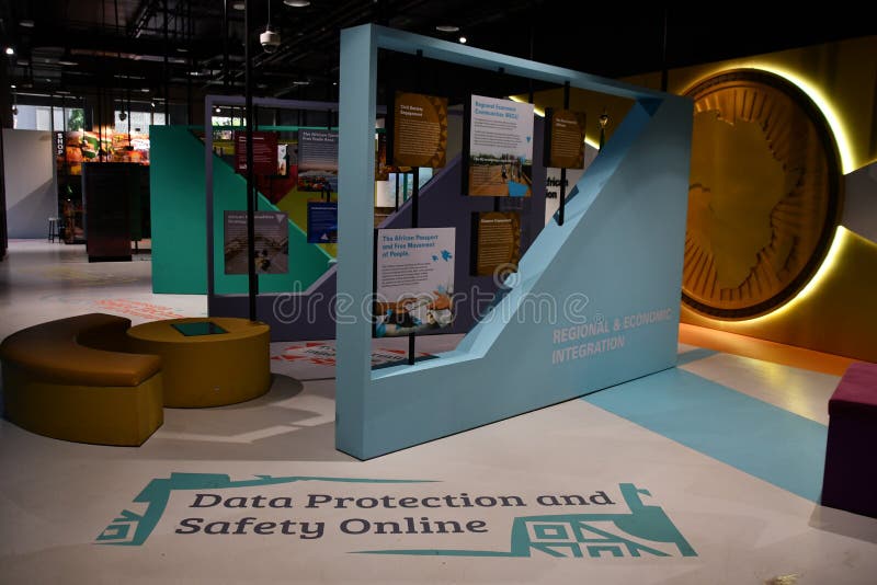 African Nation Pavilion at Expo 2020 in Dubai, UAE Editorial Photo ...