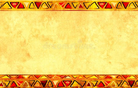 African national patterns stock illustration. Illustration of african ...