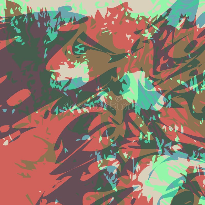 African_noon stock vector. Illustration of abstract, base - 87527019