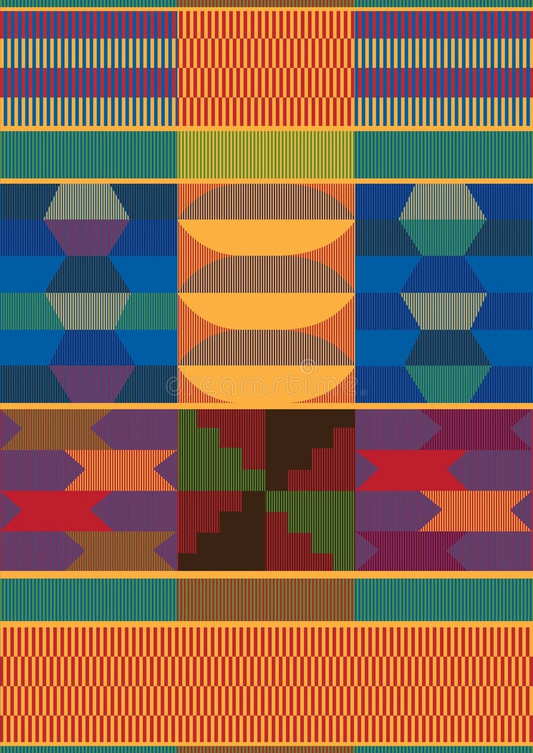 African Rectangle Pattern Stock Illustrations – 1,478 African Rectangle ...