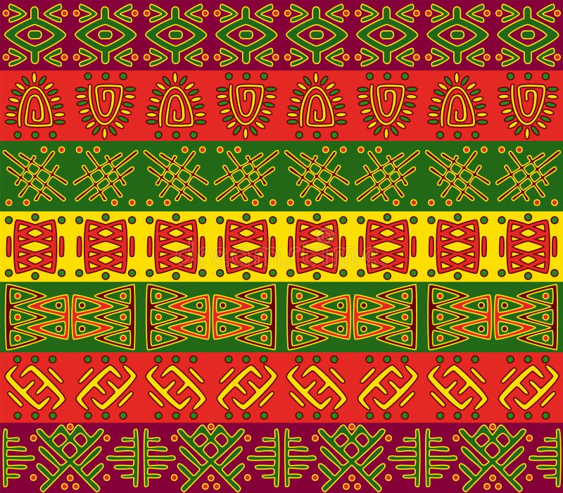 African pattern stock vector. Illustration of ethnic - 25356605