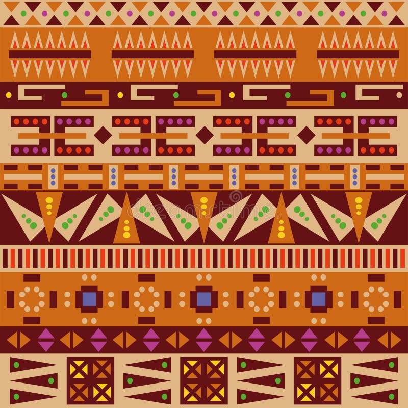 African pattern stock vector. Illustration of pattern - 25357082