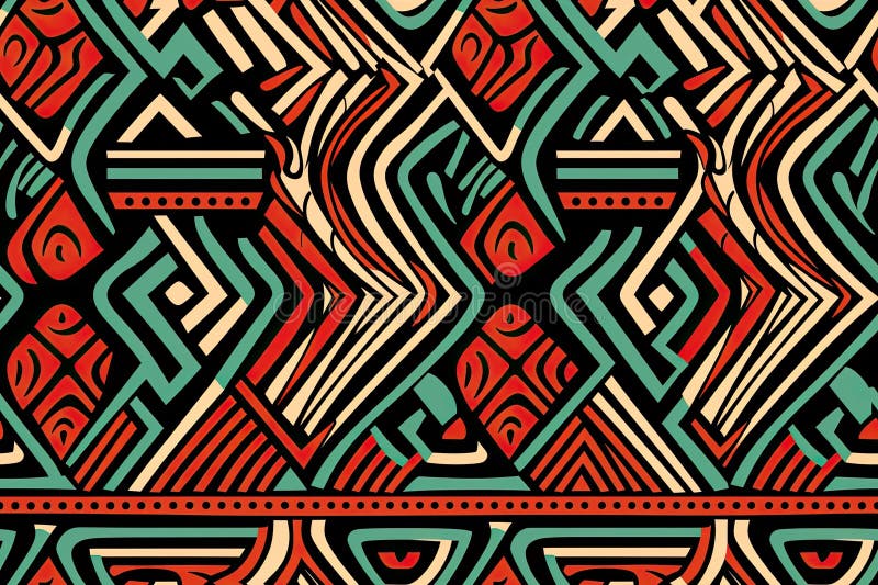 African pattern stock image. Image of african, abstract - 307933663