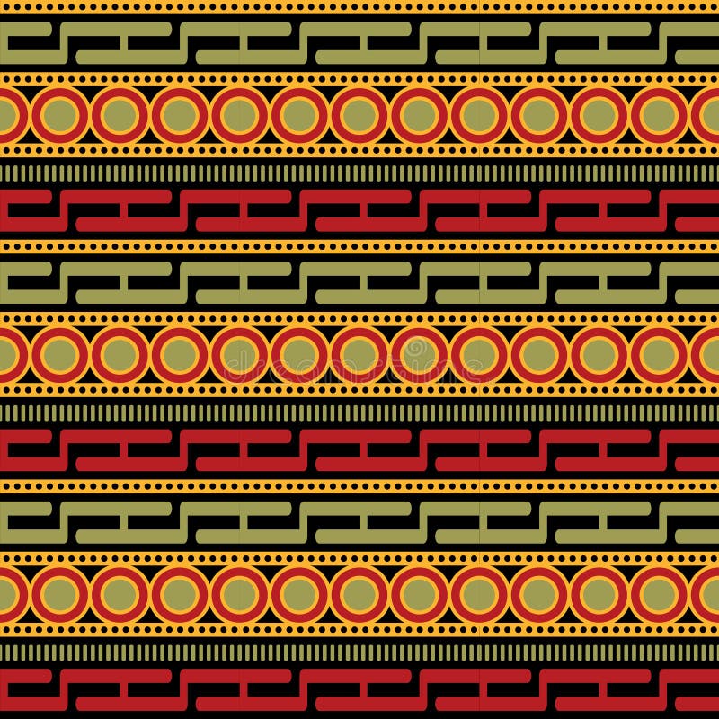 African Pattern vector stock vector. Illustration of geometric - 109136481