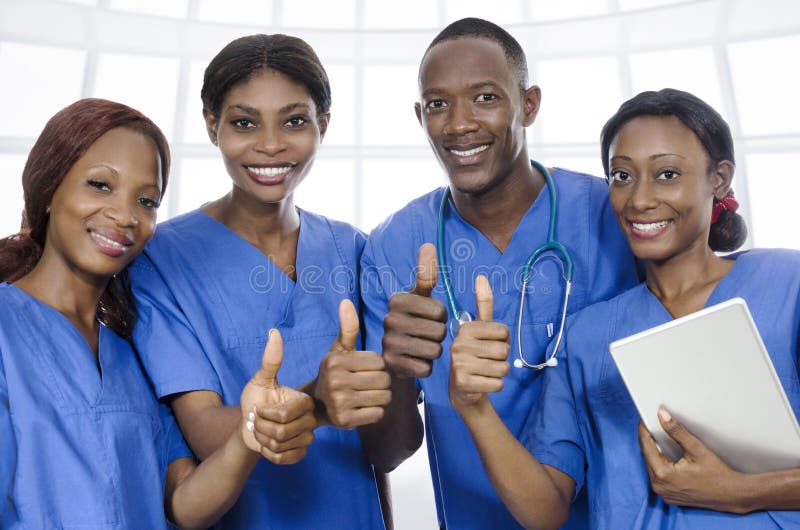 African medical team stock image. Image of health, practitioner - 30059275