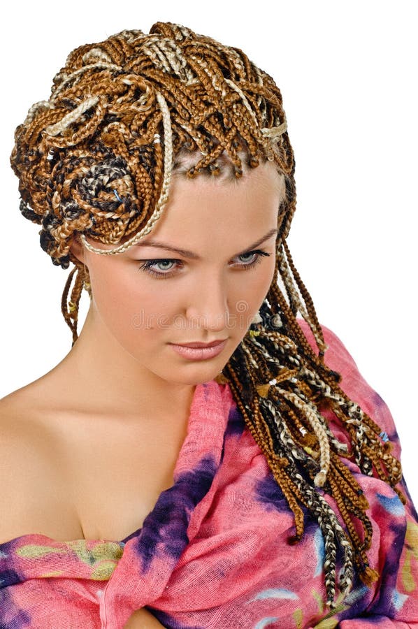 African plaits stock photo. Image of cute, elegance, face - 21226224