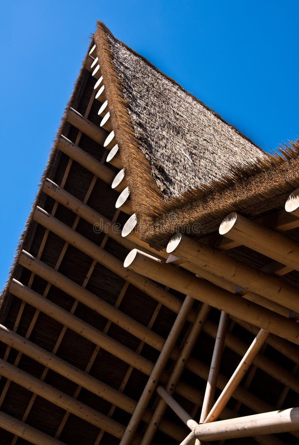 African Roof stock image. Image of thatch, construction - 20536021