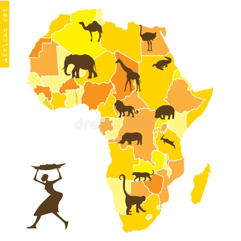 Set Elephant Map Stock Illustrations – 2,356 Set Elephant Map Stock ...