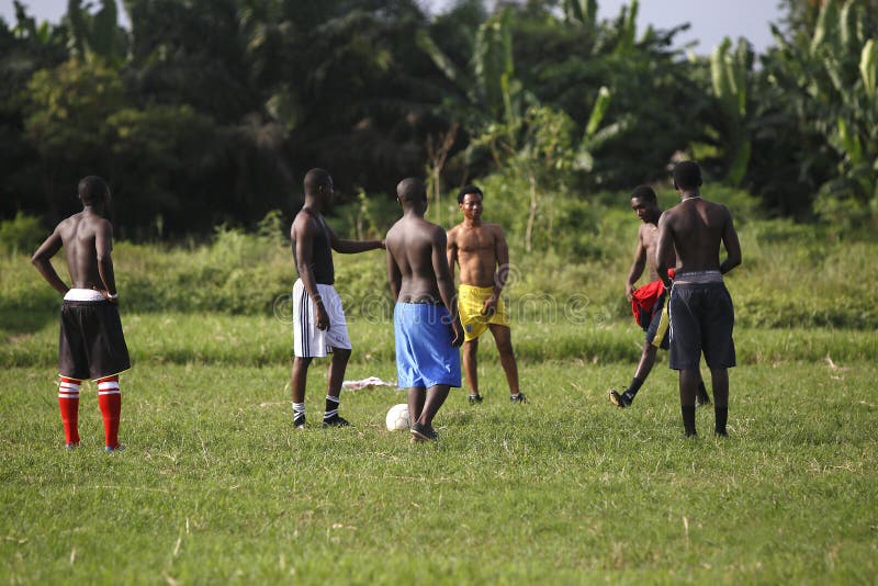 African Soccer Team during Training Editorial Photography - Image of ...