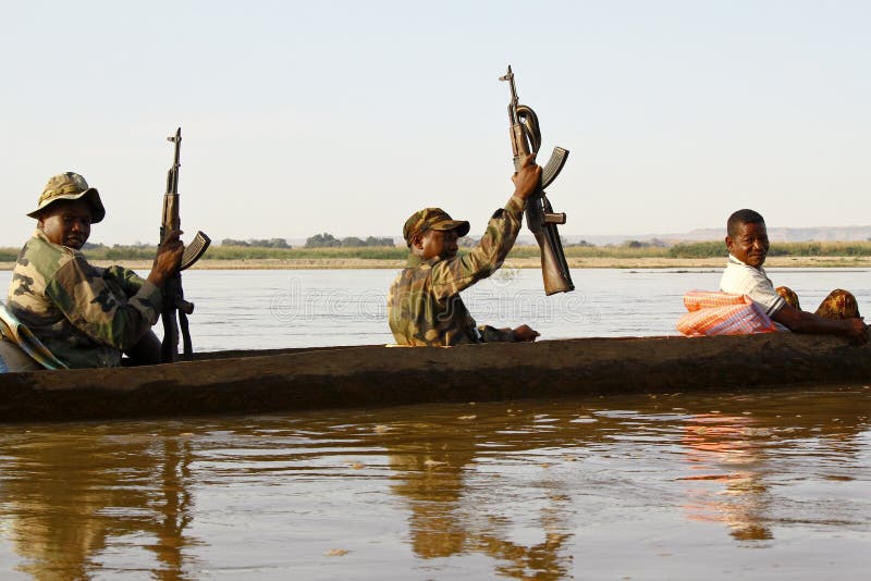 African Soldier during Operation Stock Photo - Image of madagascar ...