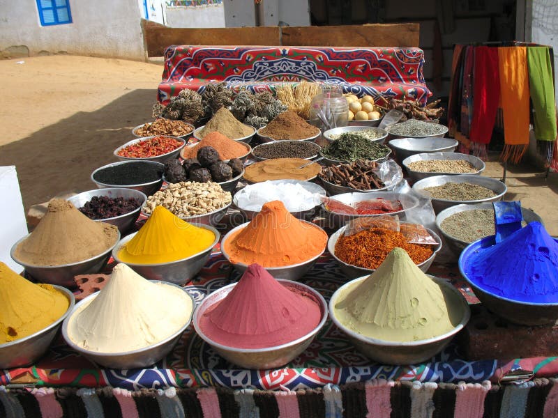 African spices stock image. Image of market, seasons - 12415129