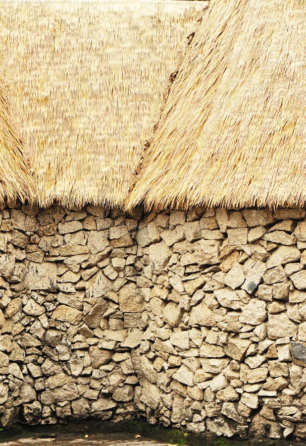 African straw roof stock image. Image of housing, thatching - 23864705