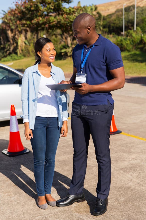 Student driver park car stock photo. Image of middle - 65416702
