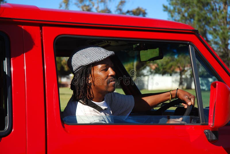 African taxi driver stock photo. Image of hand, combi - 15434912
