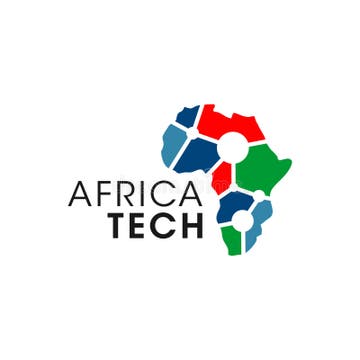 African Technology Vector Illustration Logo Stock Vector - Illustration ...