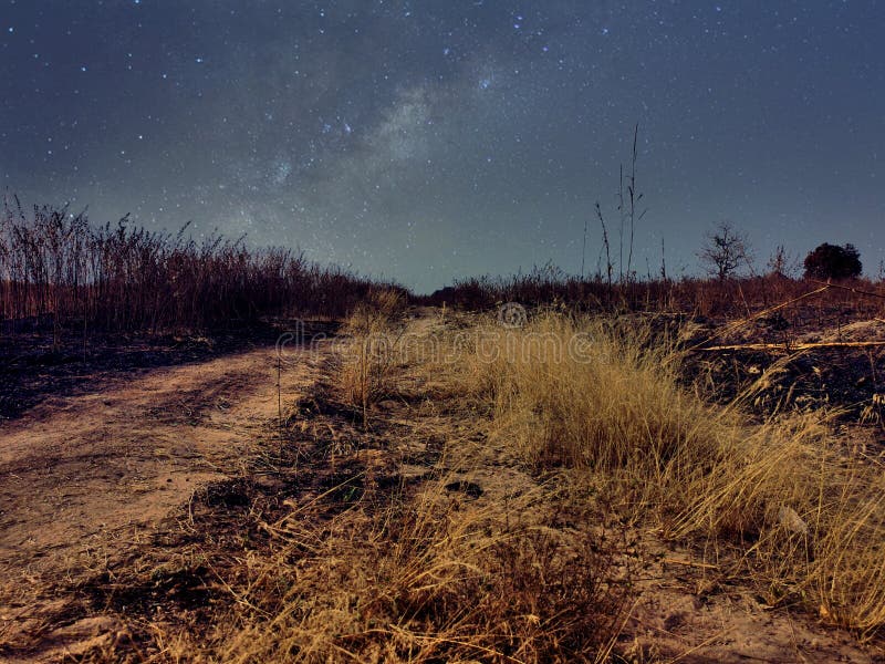 African Trail by Night in Abuja Sands Stock Photo - Image of sands ...