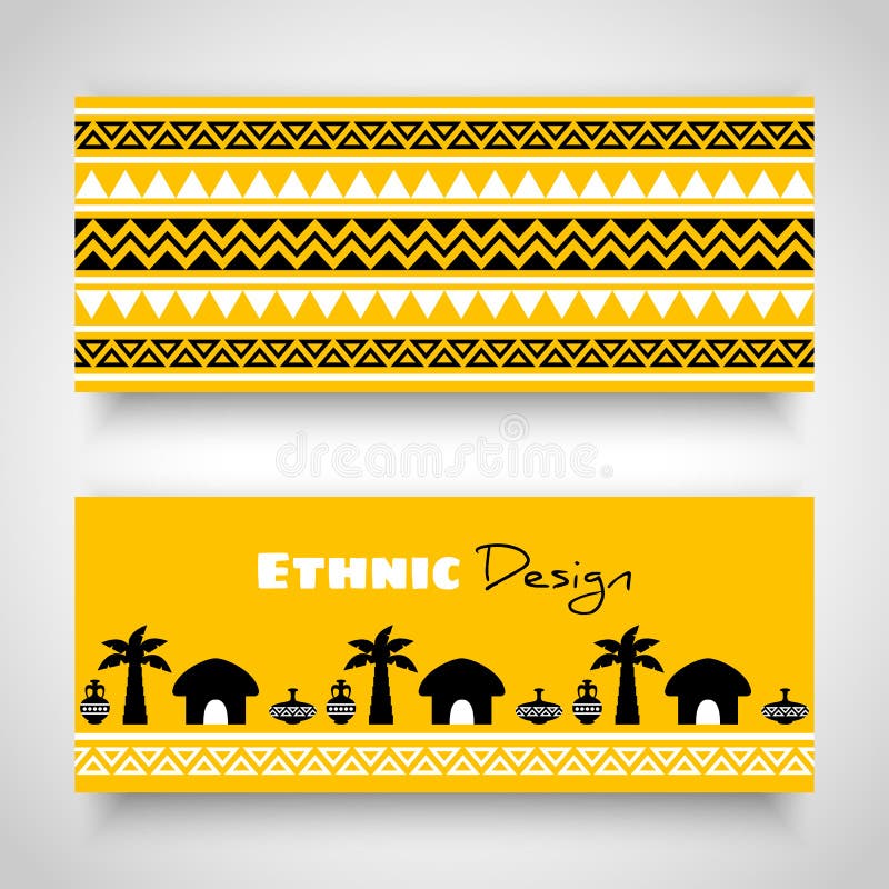 African Tribal Ethnic Art Background Stock Vector - Illustration of ...