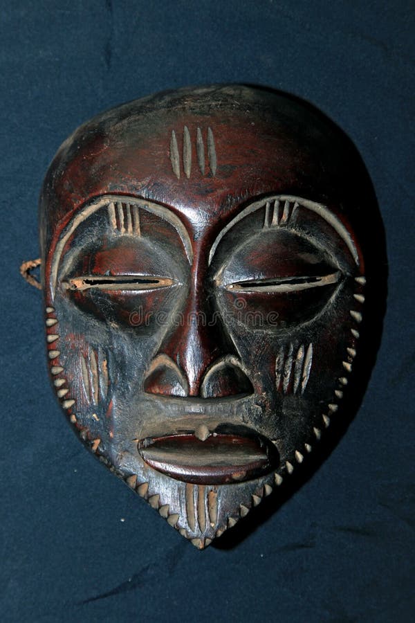 Indian cult mask stock image. Image of expression, carved - 8534831