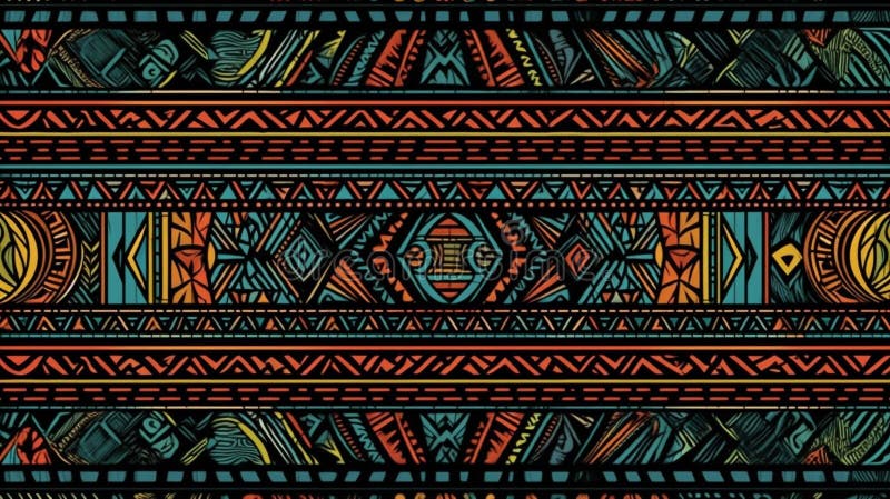 African Tribal Patterns, Background Texture Design, Print, Web ...