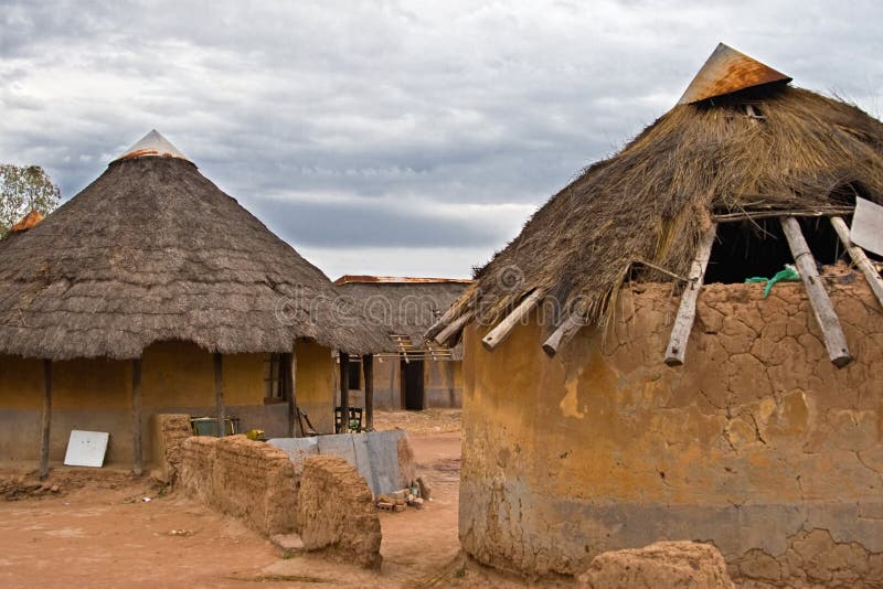 African hut stock photo. Image of basic, nature, construction - 9830088