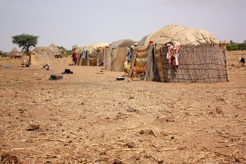 African village huts stock photo. Image of exotic, authentic - 89017410