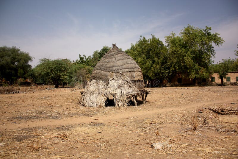 African village huts stock photo. Image of authentic - 96121530