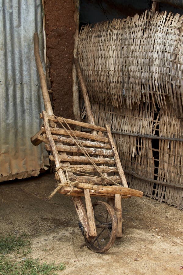 African wheelbarrow editorial photo. Image of animal - 48095986
