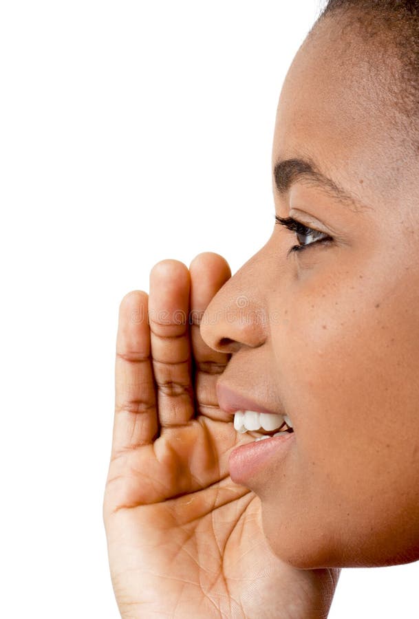 African women - Be quiet stock image. Image of fingers - 21896499