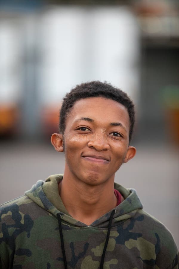 African young man stock photo. Image of male, city, american - 186225798