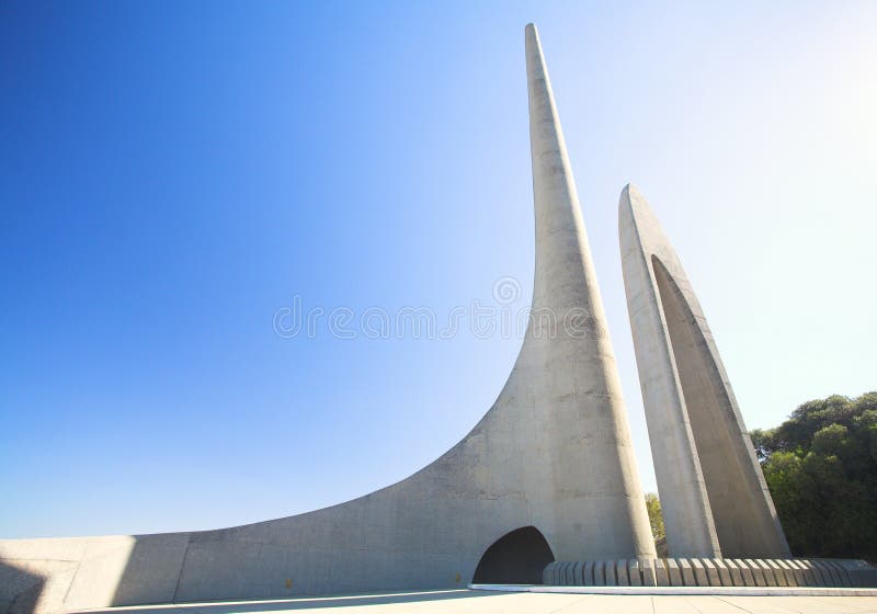 Afrikaans Language Monument Stock Photo - Image of grey, cement: 2768282