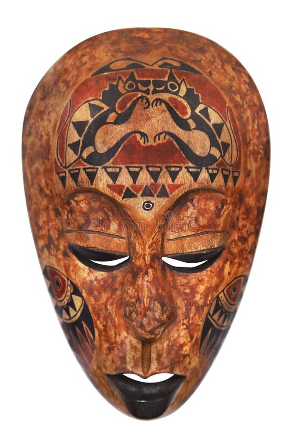 Afrikaans masker stock foto. Image of verfraaid, artefact - 22923208