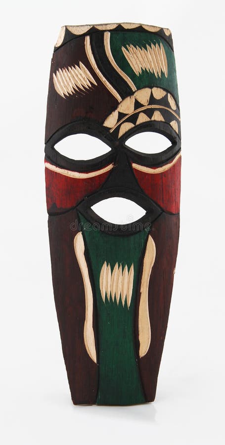 Afrikaans masker stock foto. Image of glans, gespierd - 22589160