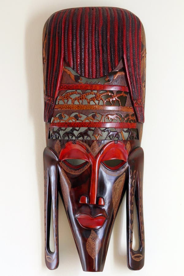 Afrikaans masker stock foto. Image of voorwerp, gezicht - 35600328