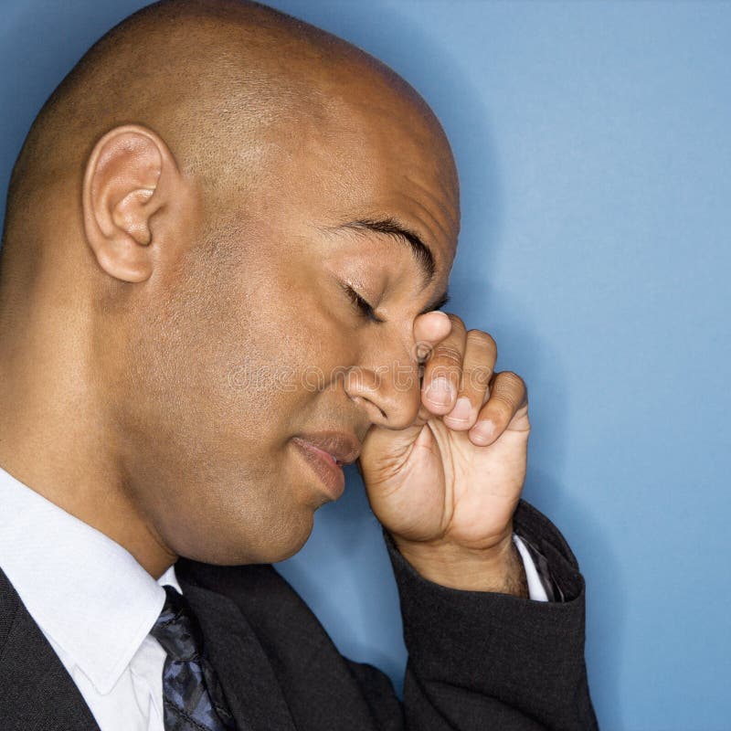 En Zakenman Die Schreeuwt Richt. Stock Foto - Image of gezichts ...