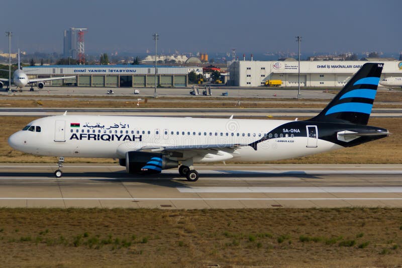Afriqiyah Airways redaktionell arkivfoto. Bild av affär - 35778808