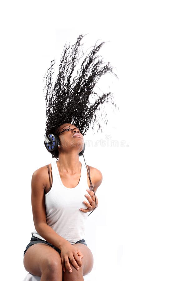 Afro-american dancer stock photo. Image of adorable, glamour - 8813654