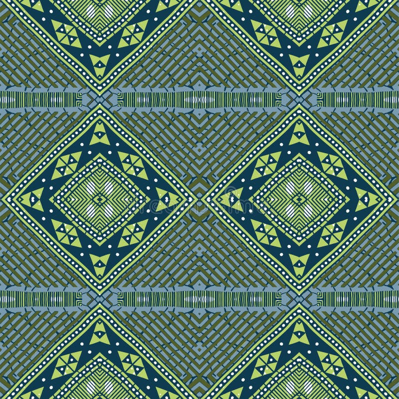 Afro Ankara Ketinge Pattern Stock Illustration - Illustration of orange ...