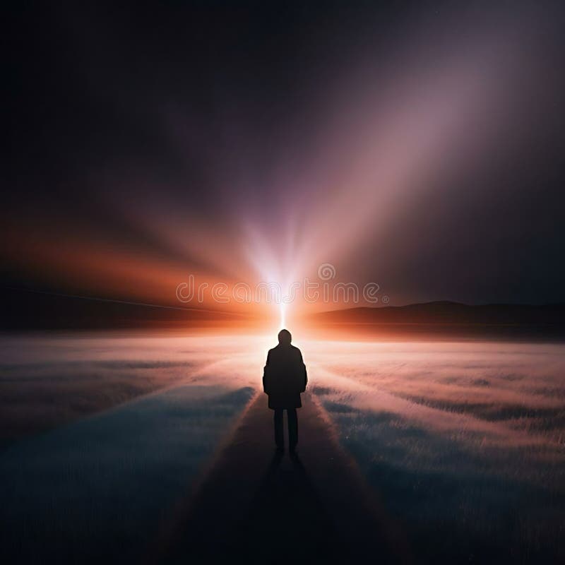 The Afterlife is a Concept that Transcends the Boundaries Stock ...