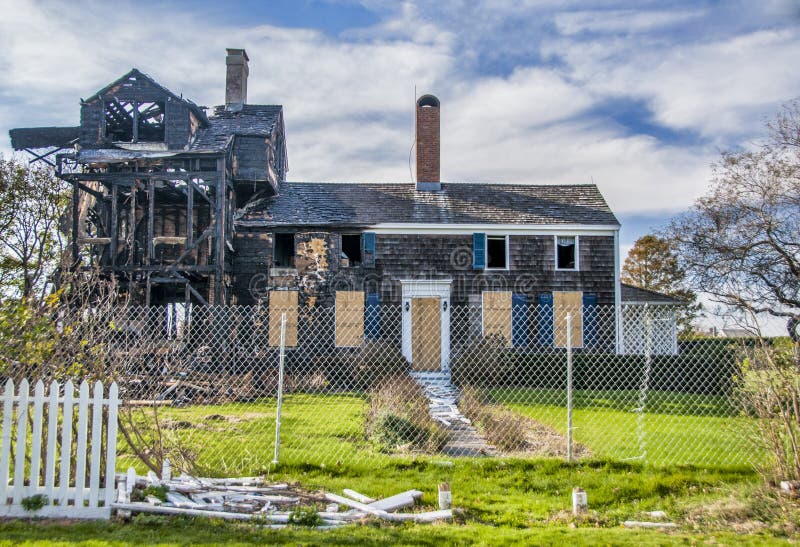 The Aftermath stock image. Image of vintage, clouds, shutters - 51453007